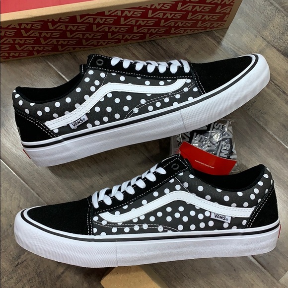 Vans | Shoes | Vans Old Skool Probaker Dollinpolka Dots Mens | Poshmark